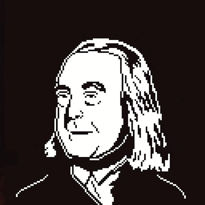 Draw pixel art 1bit portrait for you by Thientoan | Fiverr