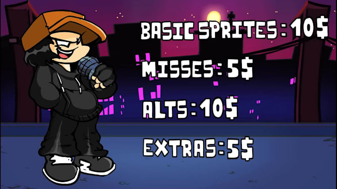 Make you fnf animated sprites by Officialzayd | Fiverr