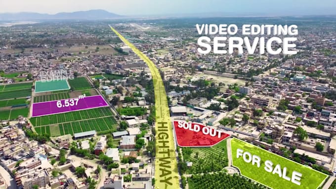 Create professional real estate video with animated land mapping by ...