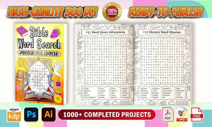 Create unique niche and theme based word search puzzles by Jonaidbinzia ...