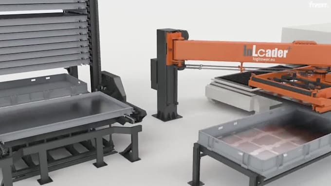 Create 3d industrial animation, 3d factory workflows animation, 3d ...