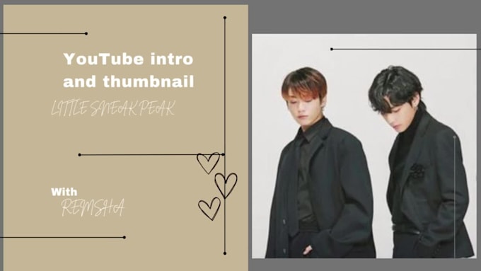 Do youtube intro video,thumbnails for your channel by Remshac | Fiverr