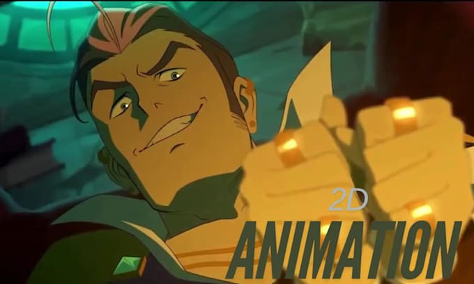 2d animated music video cartoon animation, 2d fighting anime, 2d short ...