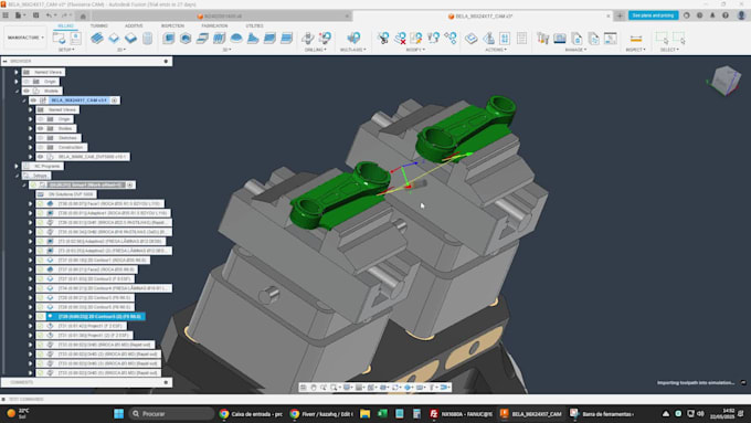 Do 3,4 and 5axis cam programming for cnc in fusion360 by Kazahq | Fiverr
