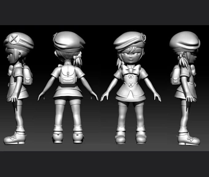 Design vrchat avatar, vrc model, 3d design, 3d assets in blender and unity by Fharidhar | Fiverr