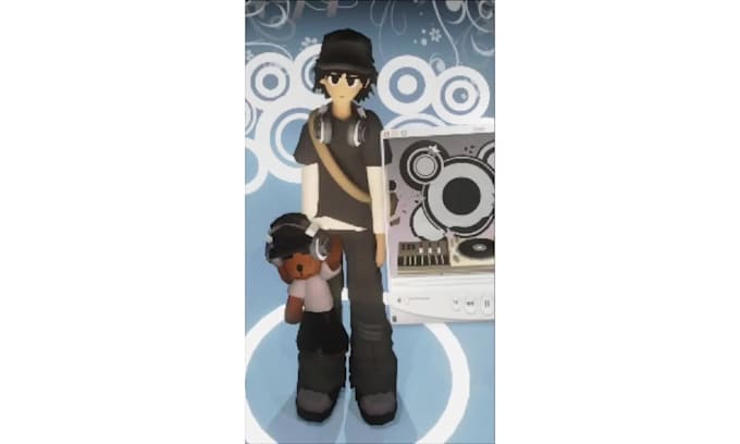 Create retro 3d low poly loop animation in ps1 n64 y2k music visualizer ...