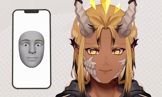 Do vtuber commission live2d 3d vtuber model rigging vrc vroid vrm ...