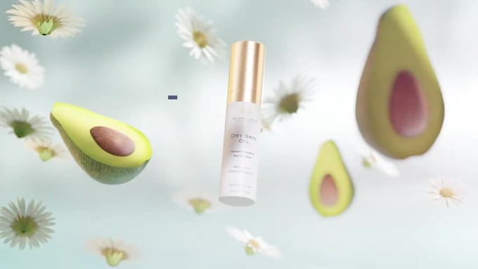 Cosmetics animation 3d cosmetic animation product animation water ...