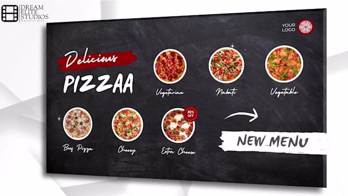 Create a professional food menu and digital menu design by Des ...