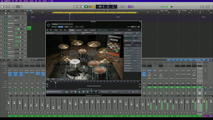 Compose and customize midi drums by Gabrieleperilli | Fiverr