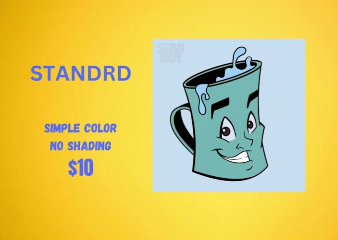 Turn any object into a cute cartoon or a cartoon character by Theshans ...