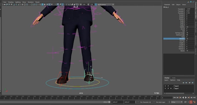 Rigging, 3d character rigging, vrchat rigging, unity, ue, 3dsmax rig ...