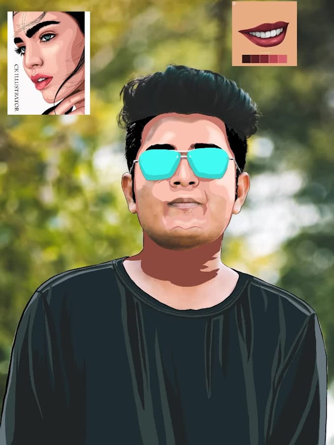 Want your photos look like cartoon by Amitsaikia24 | Fiverr