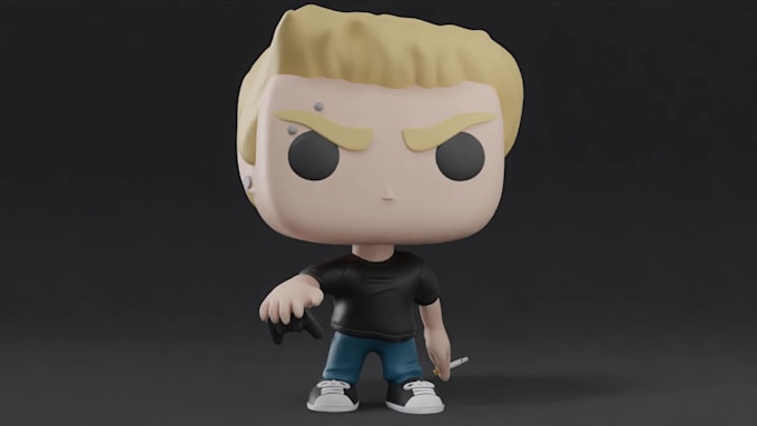 Do a custom funko pop 3d model for printing by Diegomontf | Fiverr