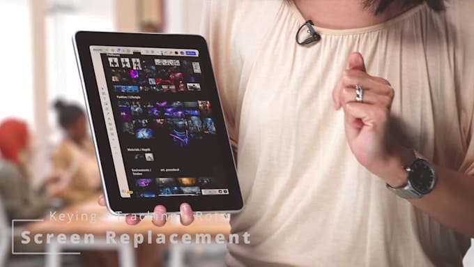 Create your vfx shot, greenscreen key, tracking, roto, wire removal ...