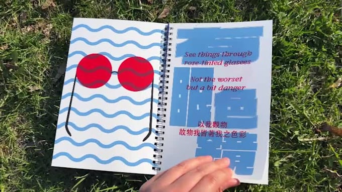 Book design with cool layout by Bethanyfung | Fiverr