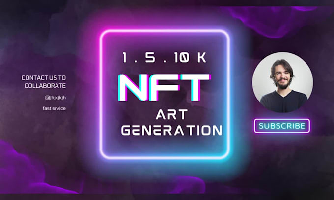 Create and generate a successful 10,000 nft art collection by Aimranehadda958 | Fiverr