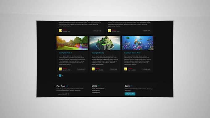 Create a professional website, forums and store for your minecraft ...