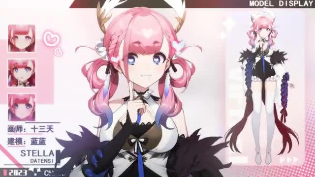 Design and rig 3d vtuber model,vrchat avatar,live2d,3d game character ...