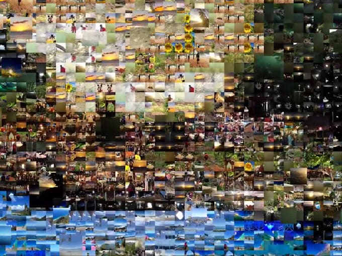 Create custom photo mosaics with animations by Lambertleong | Fiverr