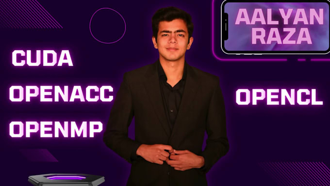 Do parallel multithreading using cuda opencl openmp openacc in c cpp and python by Aalyankazmi ...