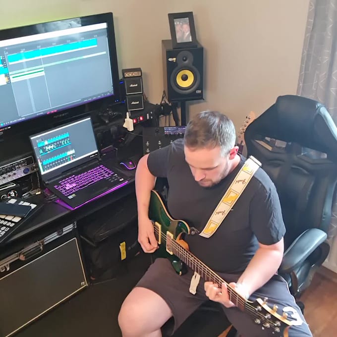 Record guitar for your music project by Mlc_music | Fiverr