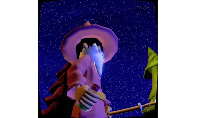 Create retro style 3d character design in ps1 psx n64 rig and animate ...