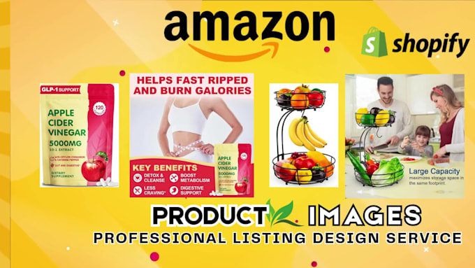 Design high converting amazon a plus content shopify listings ...