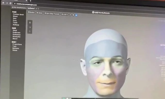 Sculpt 3d Metahuman Game Character 3d Rig Character Model For Unity Real Engine By Eitanlevii
