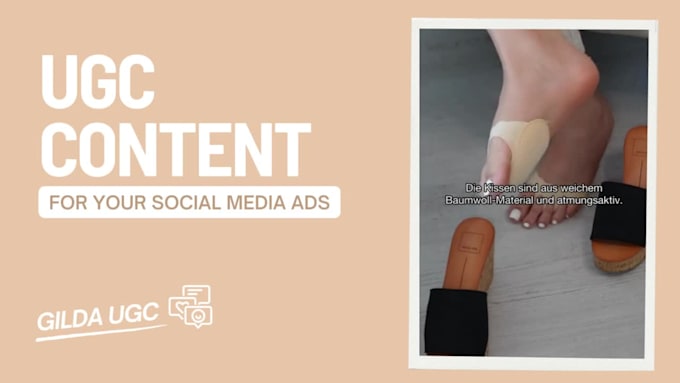 Create authentic ugcs for your brand by Gilda_ugc | Fiverr