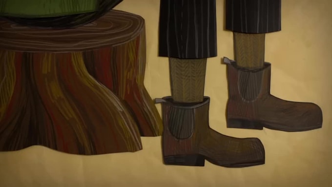 Craft unique paper cutout animation video, stop motion animation, hand ...