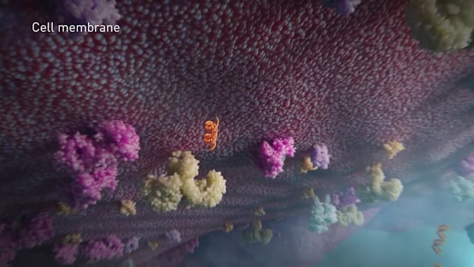 Do 3d medical animation dna immune defense biotech, pharma, 3d ...