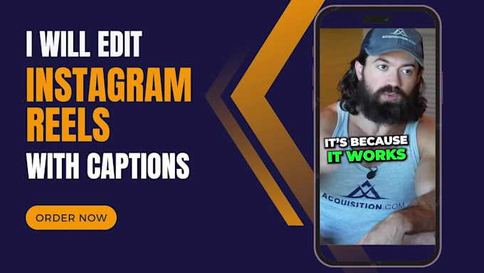 Create engaging instagram reels video editing with captions by ...