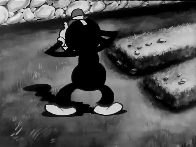 Do rubber hose animation, dark art, retro cartoon, 1930 cartoon ...