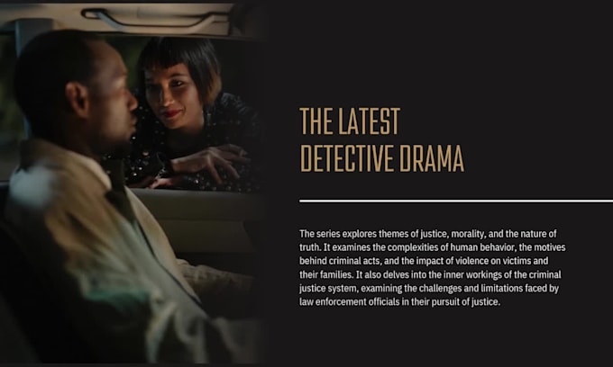 Design pitch deck for film, movie script, script outline, synopsis ...