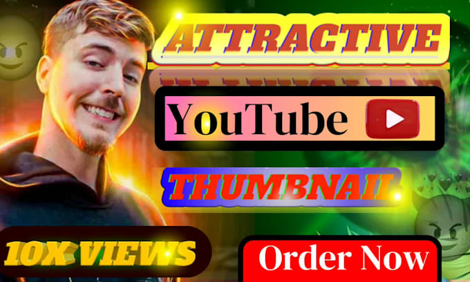 Design attractive and viral thumbnail for youtube by Mr_musayyab | Fiverr