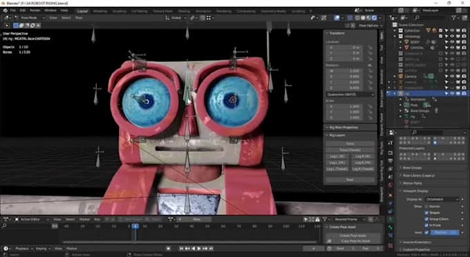 Rig your 3d character in blender for animation, games, or short videos ...