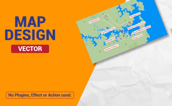 Illustrate vector map in illustrator by Mshakhor | Fiverr