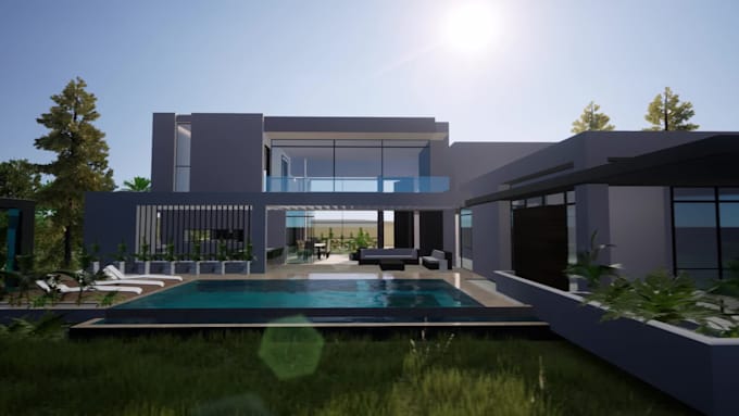 Do architectural 3d modelling by Farithrestrepo | Fiverr