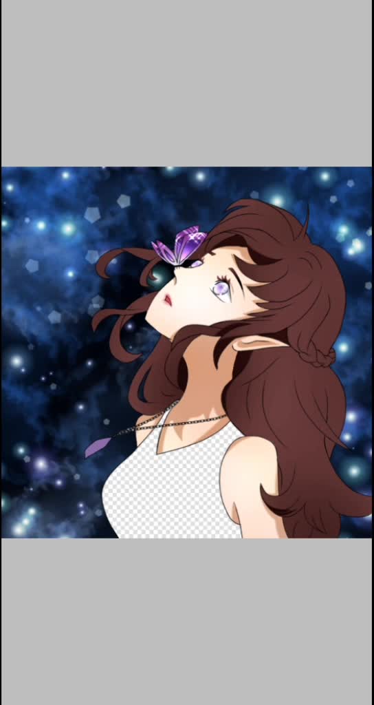 Make a beautiful anime illustration with ibispaint by Syallomgadingma ...