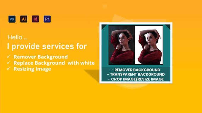 Remover ,replace and resizing background image by Abdulimg98 | Fiverr