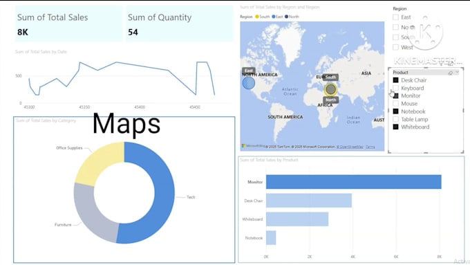 Create interactive power bi dashboards by Triog17 | Fiverr