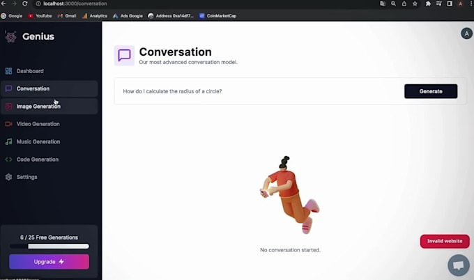 Create a complete ai saas for you by Abdullahghazlan | Fiverr
