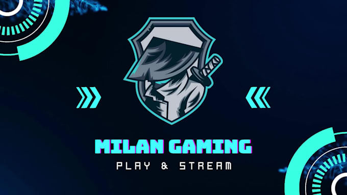 Design logo for a gaming esports stremer by Milansangewa | Fiverr