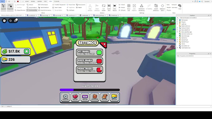 Script your roblox game by Argaanandri | Fiverr