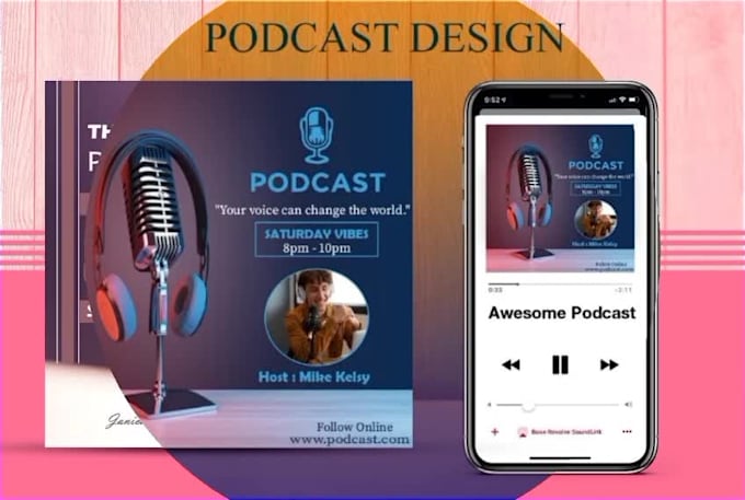Design podcast artwork, podcast cover, and cover art design by ...
