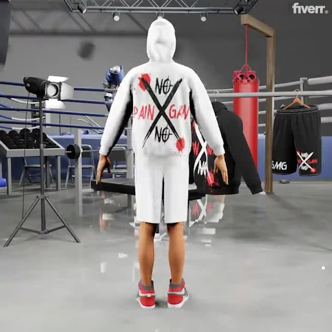 Do 2d 3d clothing animation, clothing render, 3d clothing, cloth model ...