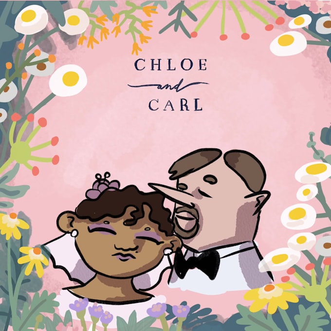 Create a personalized animated wedding invitation by Caracolinaanim ...