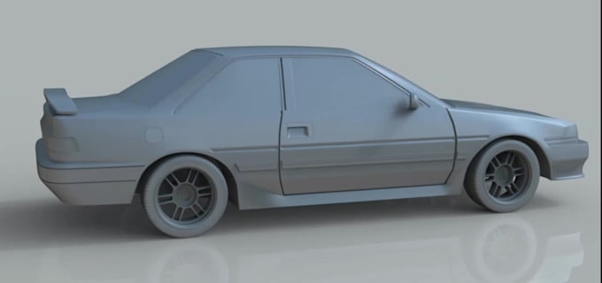 Do 3d car modeling for 3d print, 3d render, spin animation by Sakib073d ...