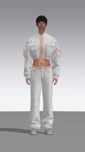 Build 3d cloth animation garment design second life for 3d sewing ...